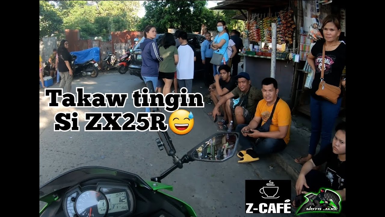 TAKAW TINGIN TONG SI ZX25R - YouTube