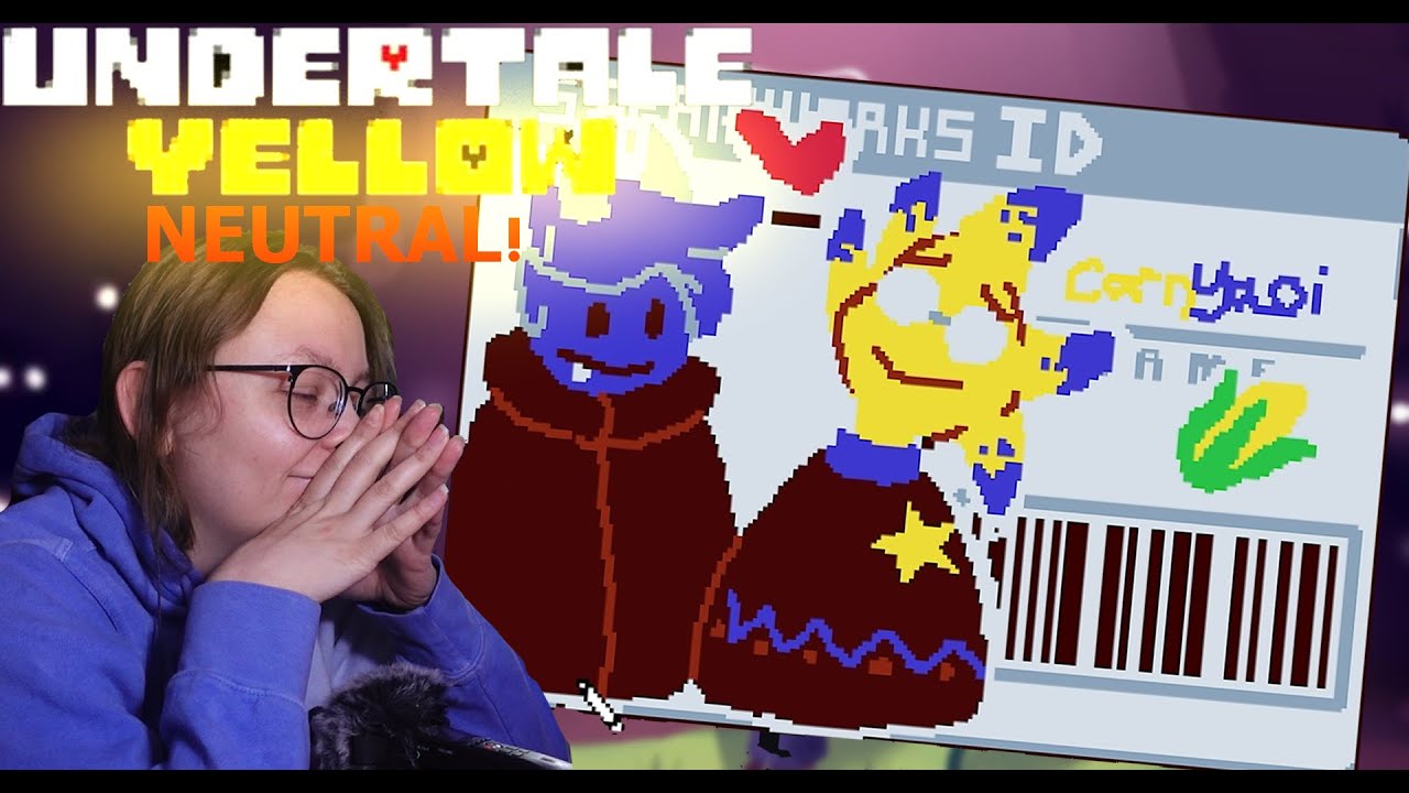 I KILLED CORN YAOI! | Undertale YELLOW: Neutral | part 1 - YouTube