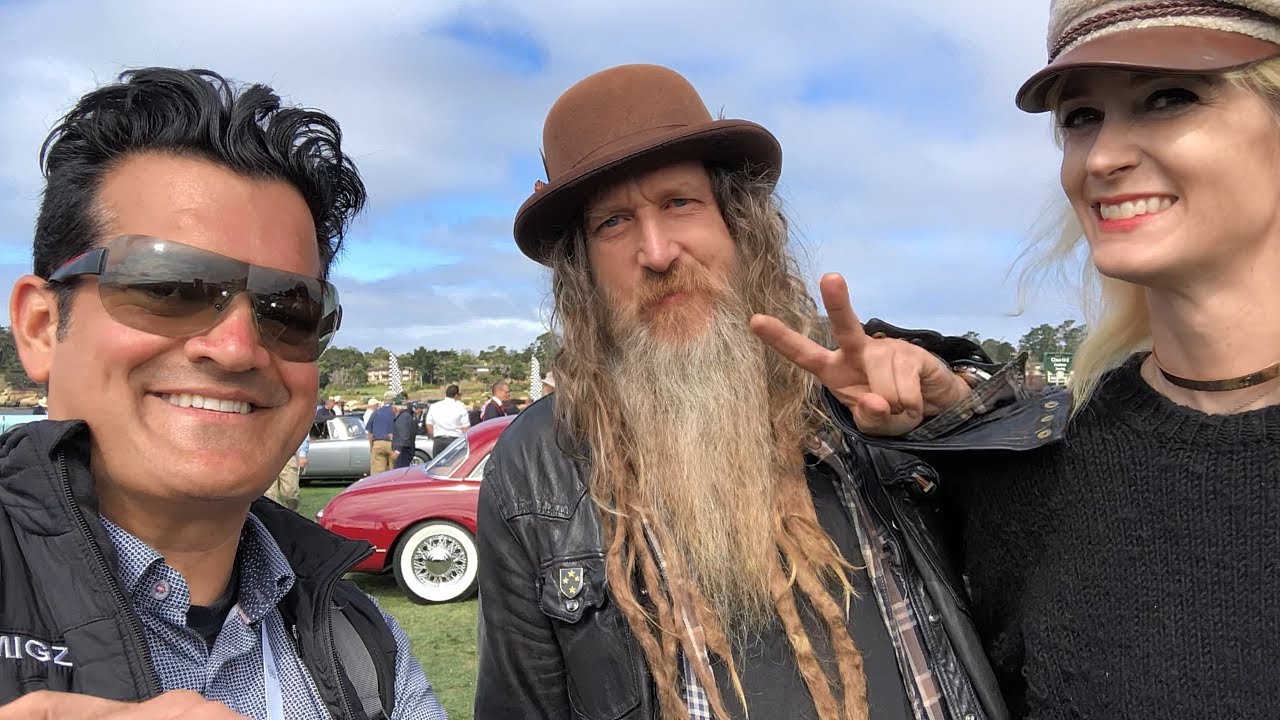 Migz chats with Magnus Walker and Hannah Elliott at the 2019 Pebble ...