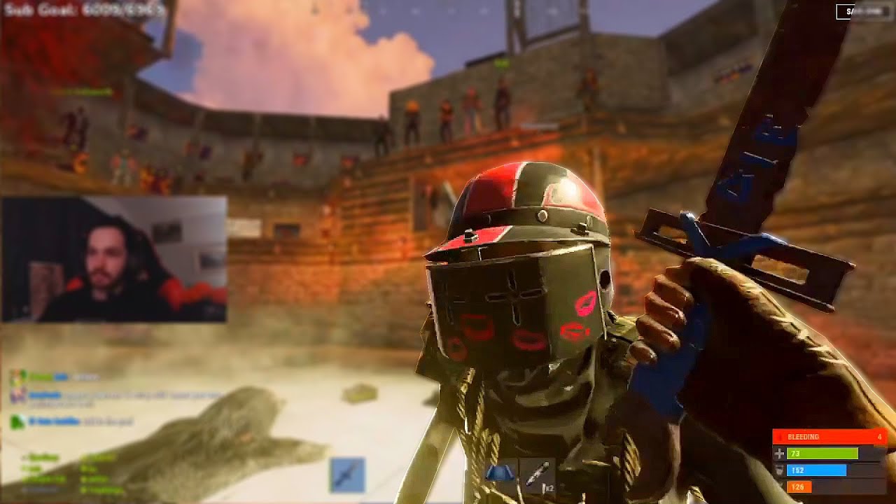 i am the OTV rust server GLADIATOR ARENA CHAMPION - YouTube