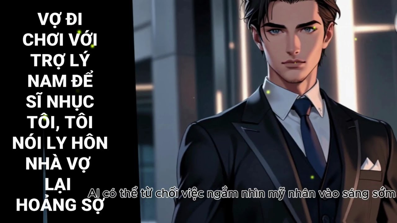 (TRUYỆN NGẮN) VỢ CHƠI VỚI TRỢ LÝ NAM ĐỂ SĨ NHỤC TÔI, TÔI NÓI LY HÔN NHÀ ...