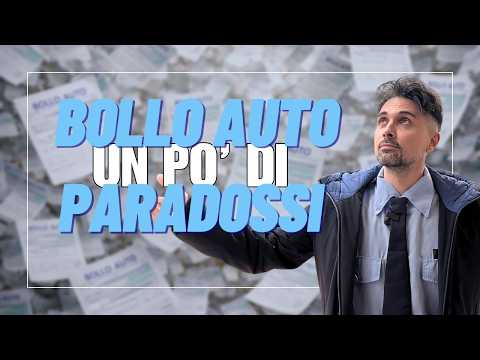 Bollo auto, un po’ di paradossi
