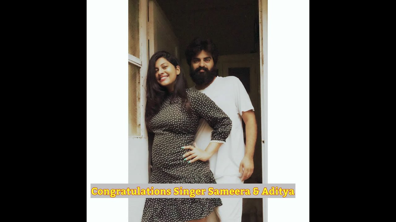Congratulations singer Sameera Bharadwaj|Sameera & Aditya are soon ...