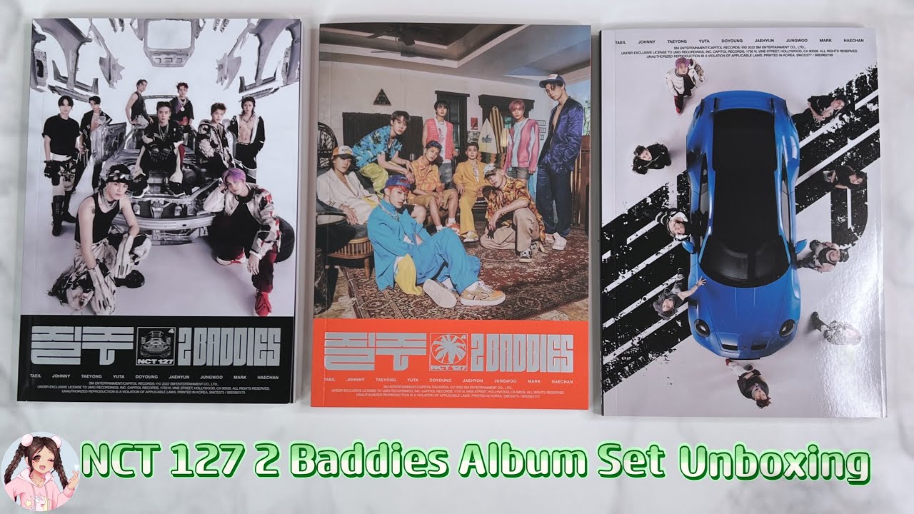 [UNBOXING] NCT 127 2 Baddies Full Album Set ♡ - YouTube