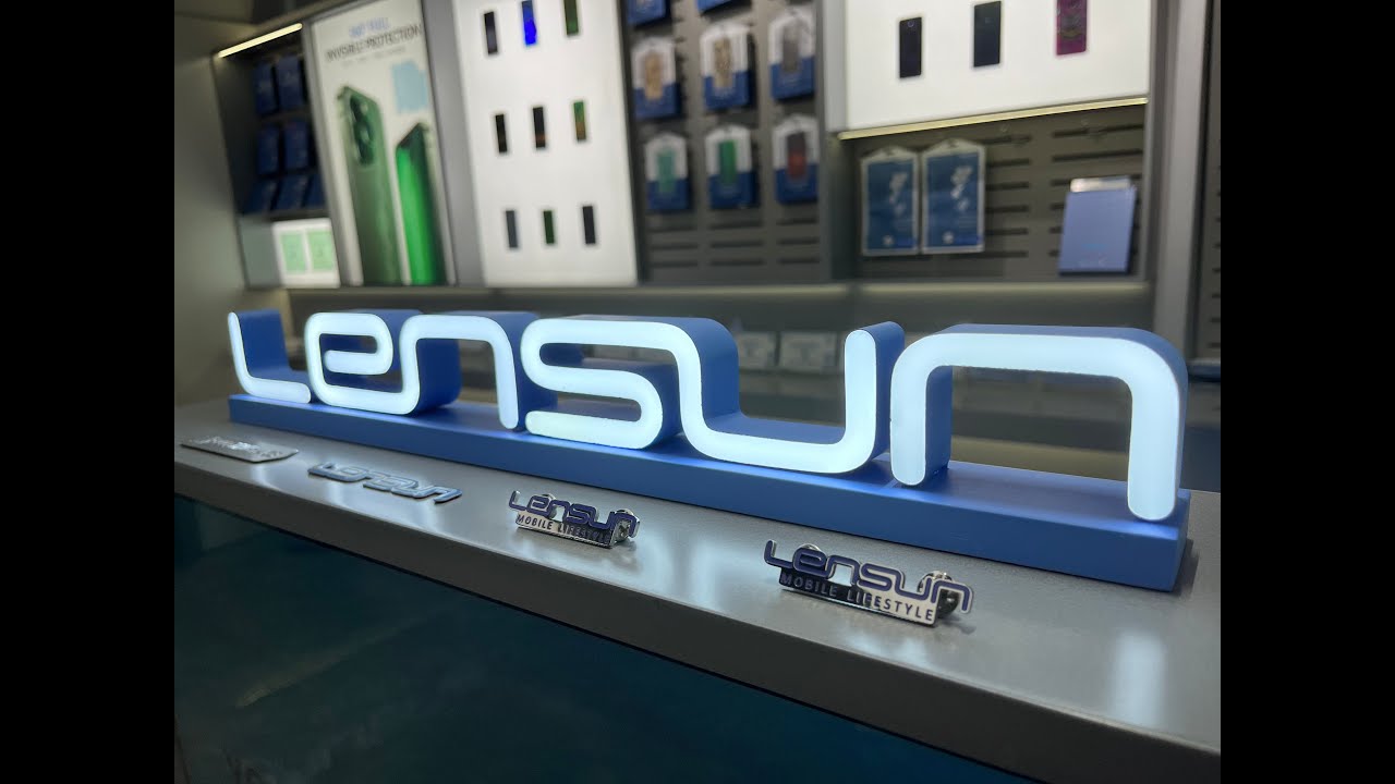 Lensun Desktop LED Lightbox - YouTube