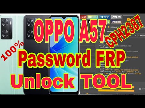 OPPO A57.CPH 2387 password unlock.unlock tool done - YouTube