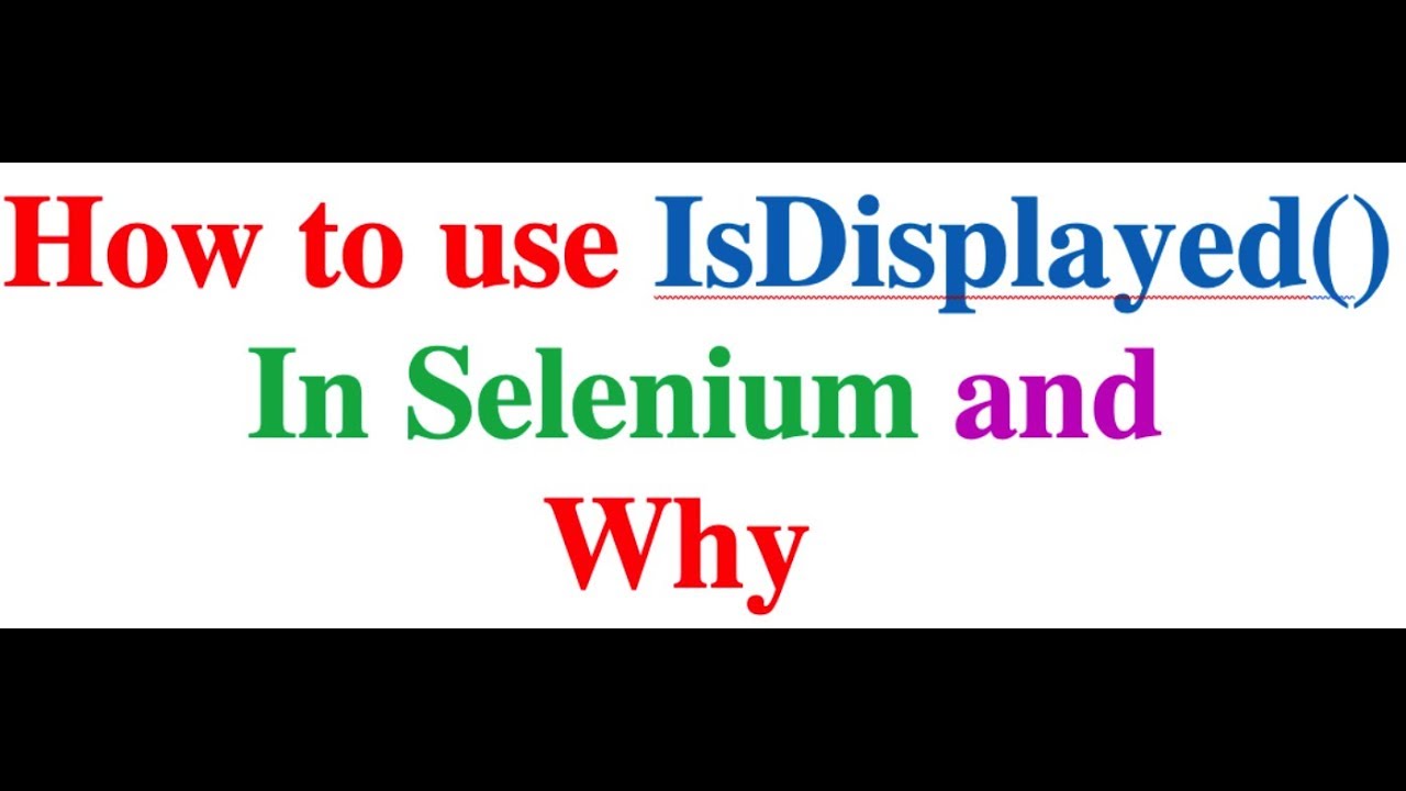 Selenium Tutorial In Hindi Part 11 Youtube