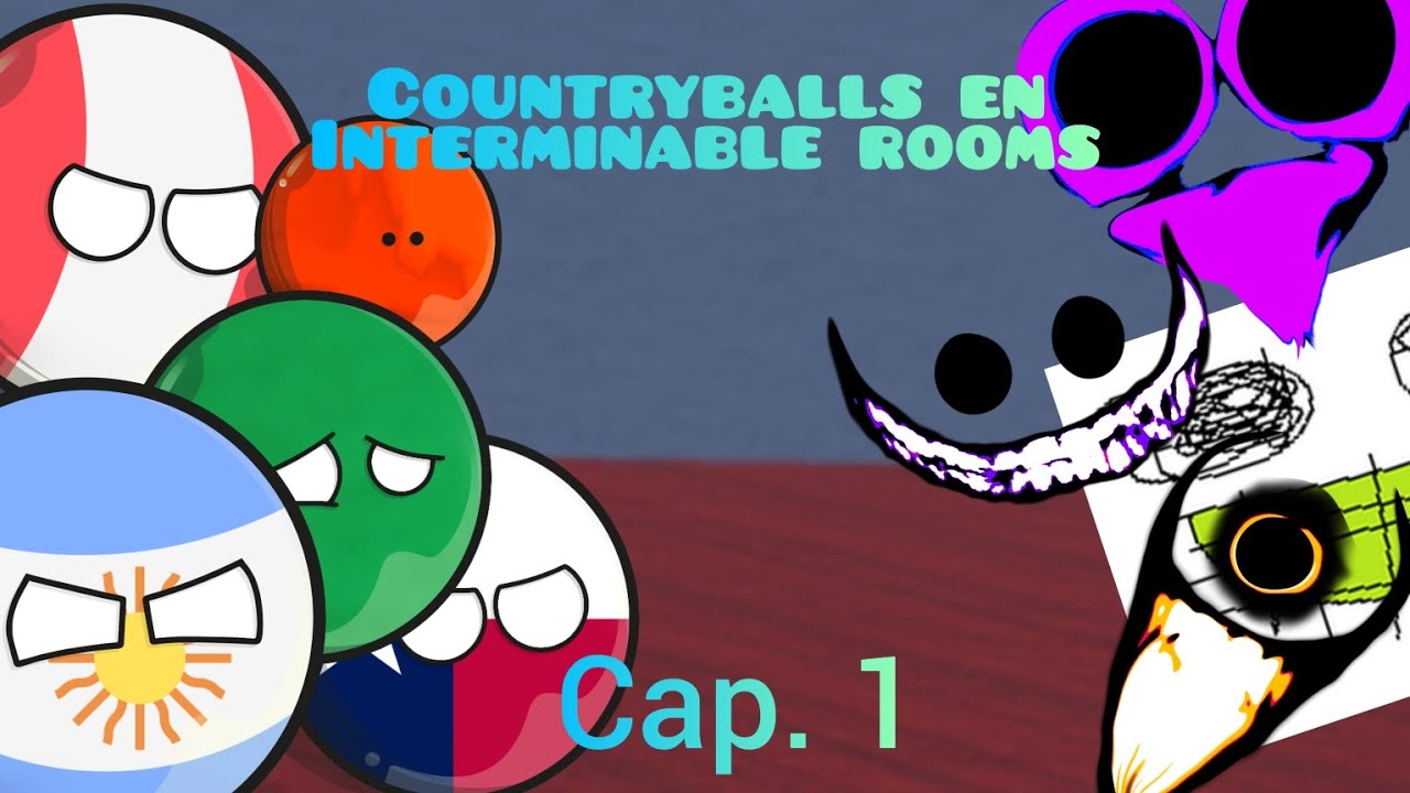 Countryballs en los interminable rooms Cap. 1 - YouTube