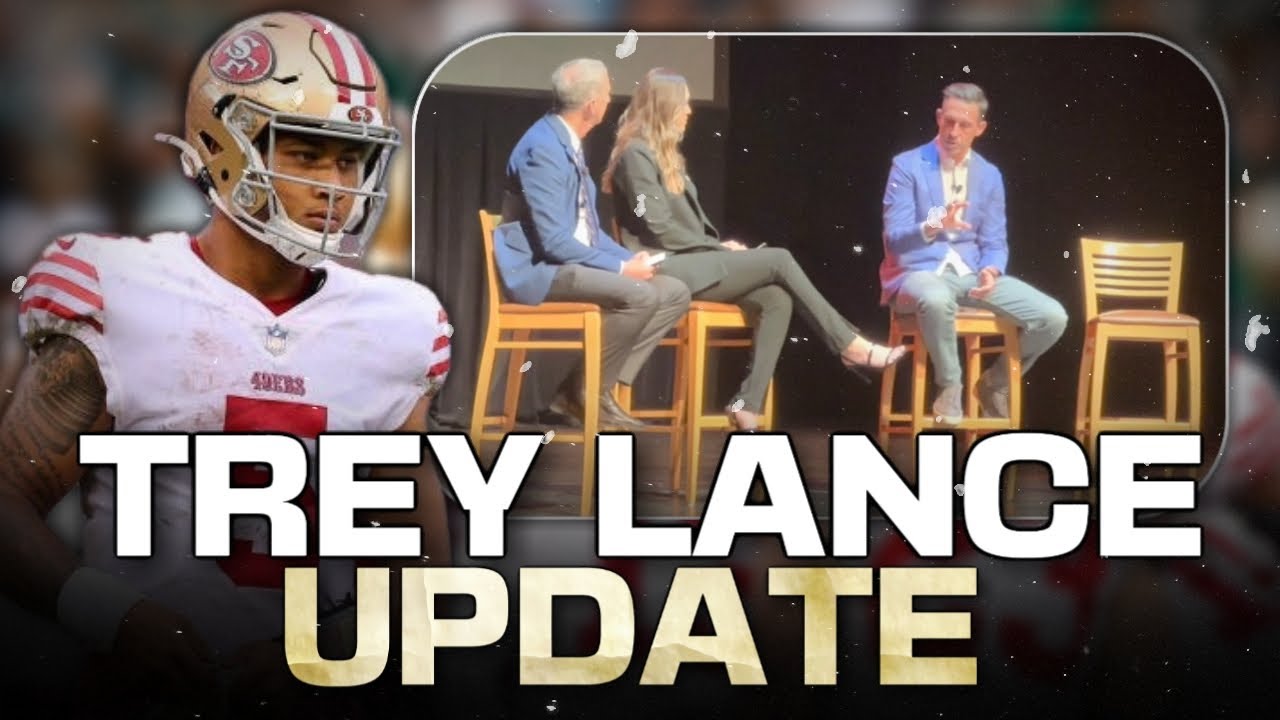 Kyle Shanahan: Trey Lance update #49ers - YouTube