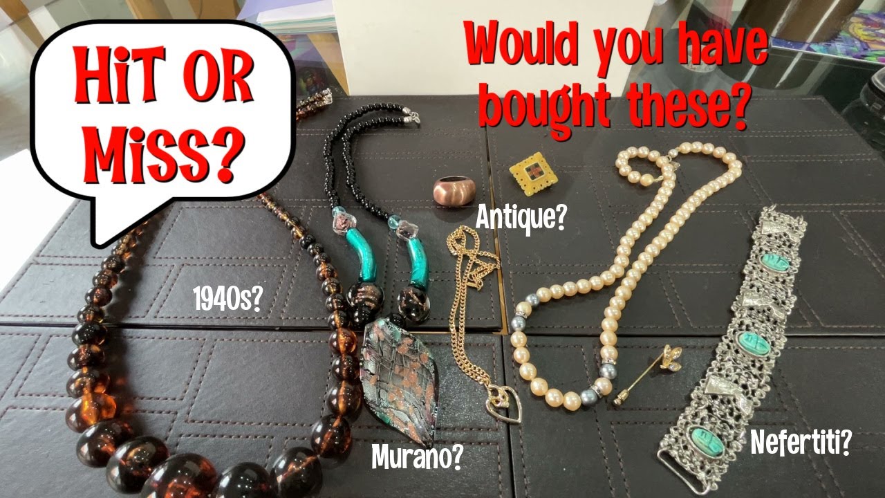Vinted Antique and Vintage Jewellery Bundle Haul - YouTube