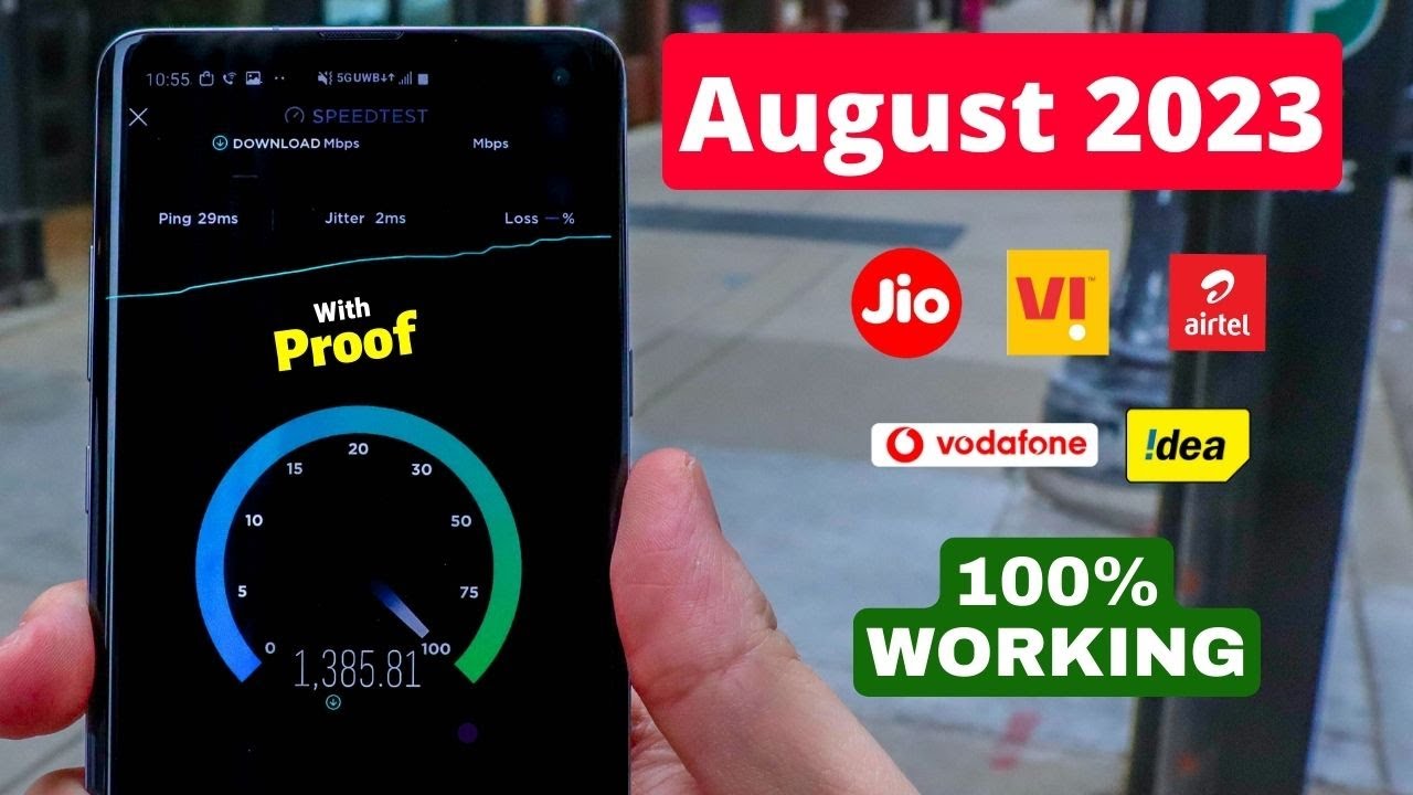 August 2023 New APN Settings to Get 900Mb+ Speed in Any 4G Phone | Jio ...