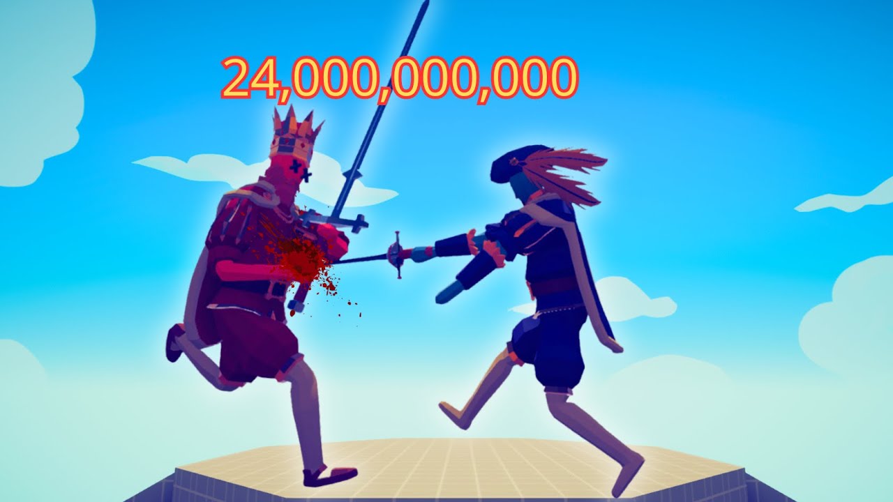 24,000,000,000 DAMAGE RAPIER vs EVERY UNIT - Totally Accurate Battle ...