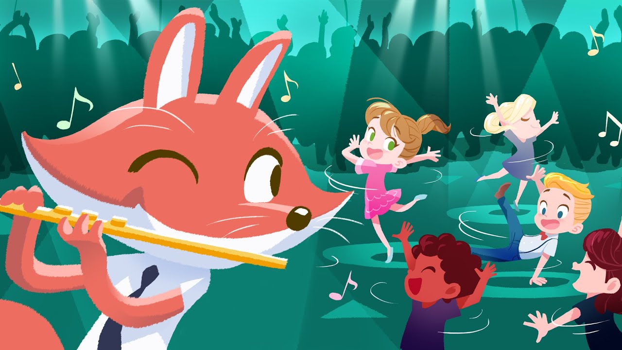 The Animal BAND | Cartoon for Kids | Animation for Kids | fluenC - YouTube