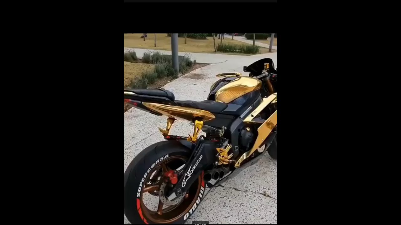 Yamaha R6 Gold ️ - YouTube