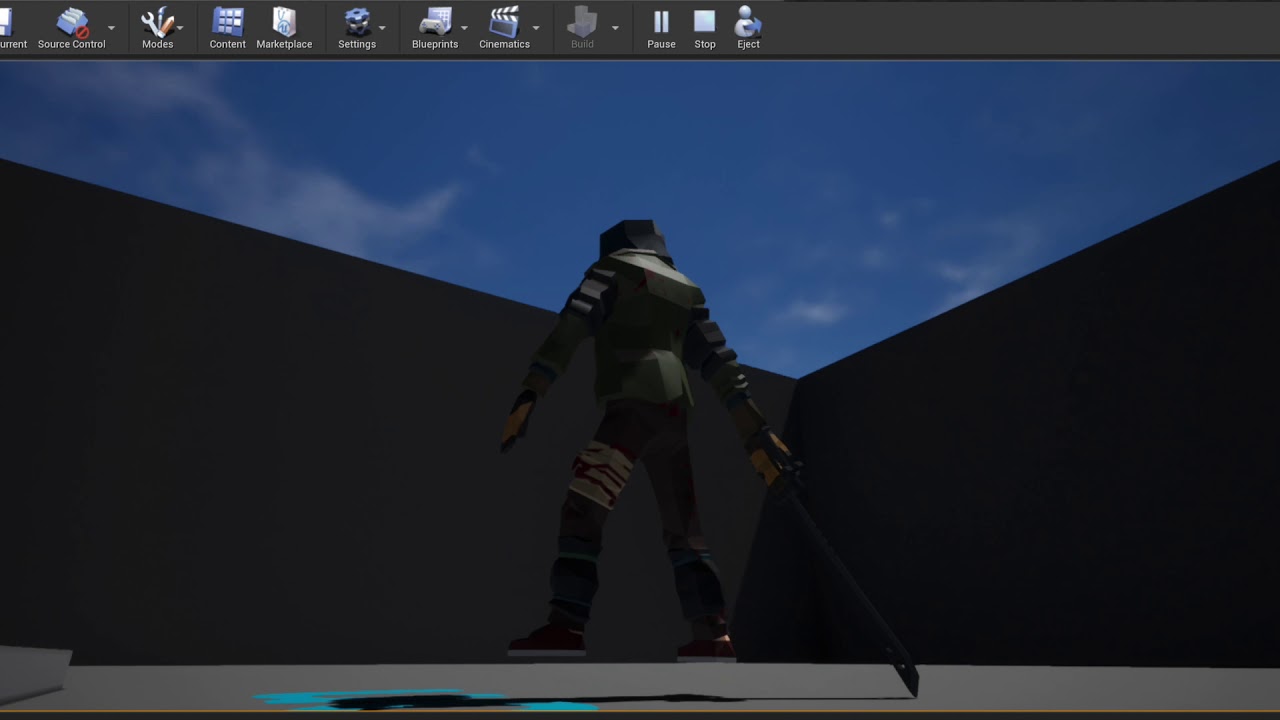 Sword animation and Mesh Slicing in Unreal Engine - YouTube