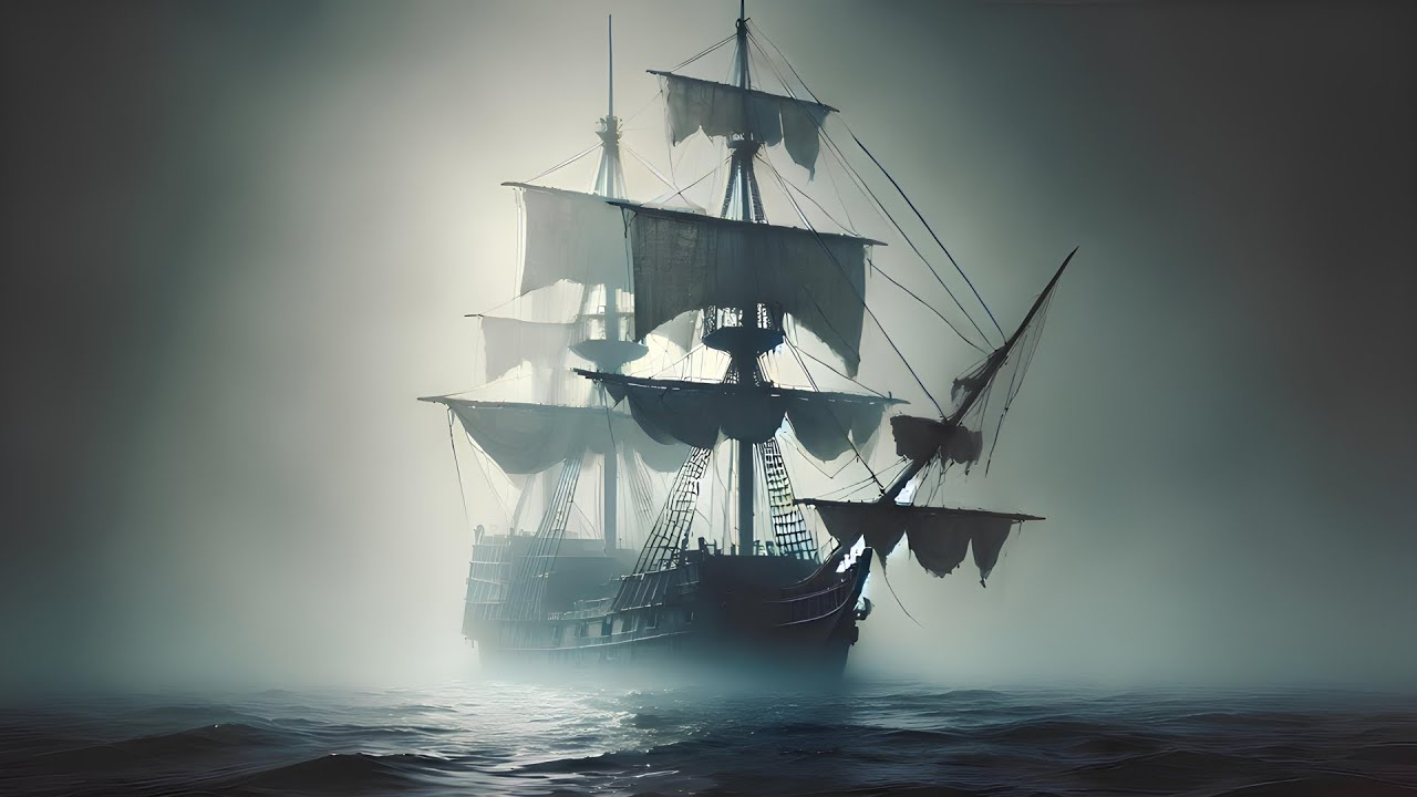 Ethereal Echoes: Relaxing Music from a Haunting Ghost Ship - YouTube