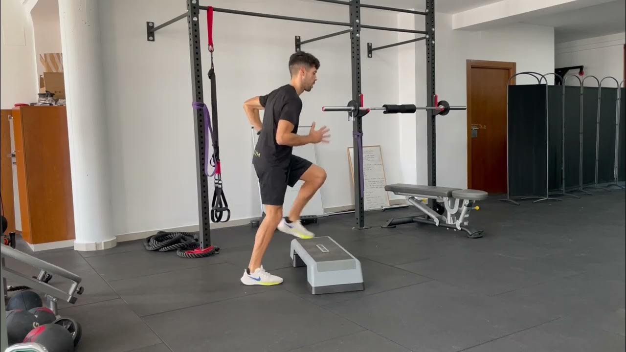 Dinámico en step (subir y bajar adelante-atrás) - YouTube