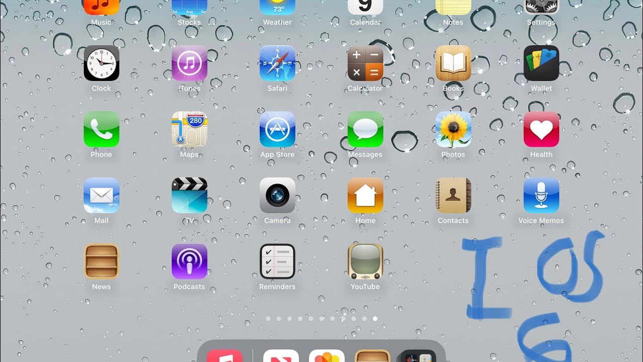 iOS 6 on iOS 17 - YouTube