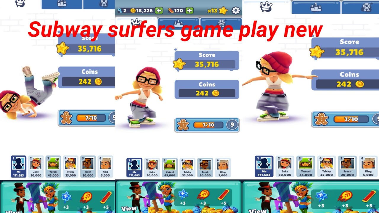 Subway surfers game play new video | Subway surfers game play | Subway ...