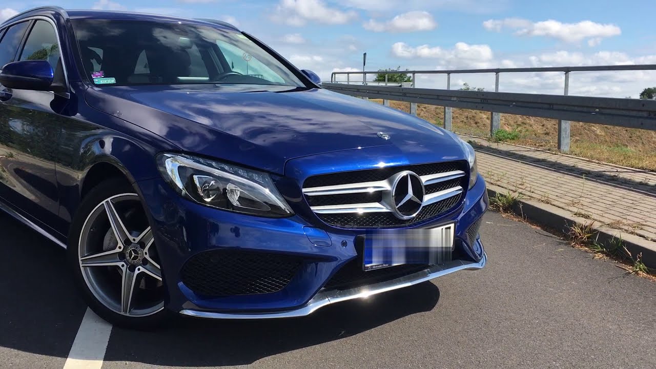 Mercedes C200 4Matic 0-100 + sound - YouTube
