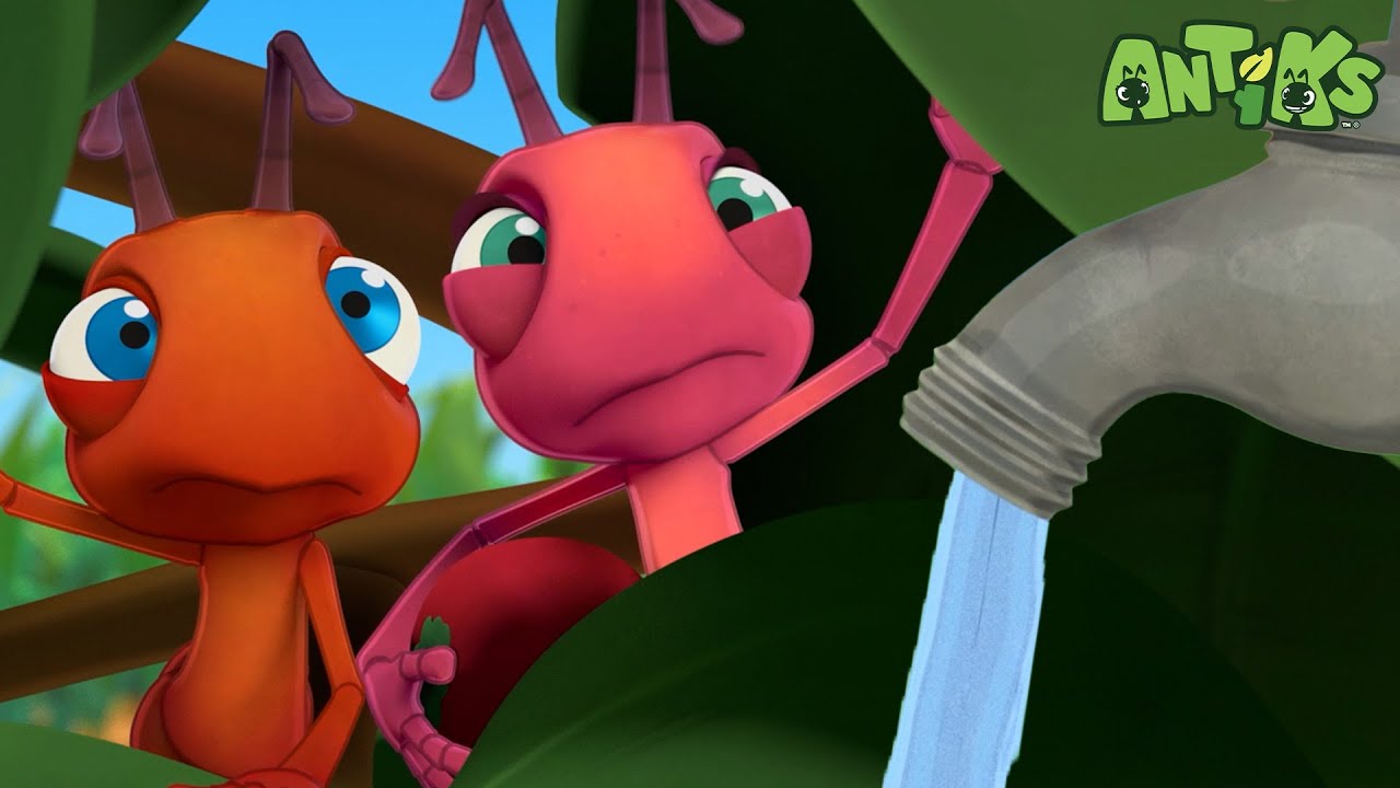 Drained Ants 💦 | ANTIKS 🐜 | Old MacDonald's Farm | Animal Cartoons for ...