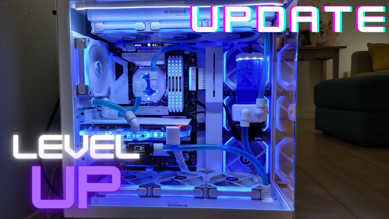 NZXT H9 Gaming PC water cooling radiator update | RTX 4090 - YouTube