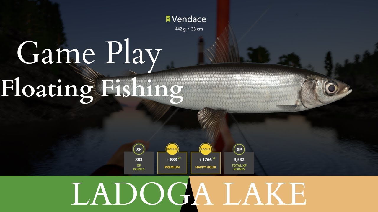Russian Fishing 4 Indonesia | Float Fishing Vendace! Super Activ Spot ...