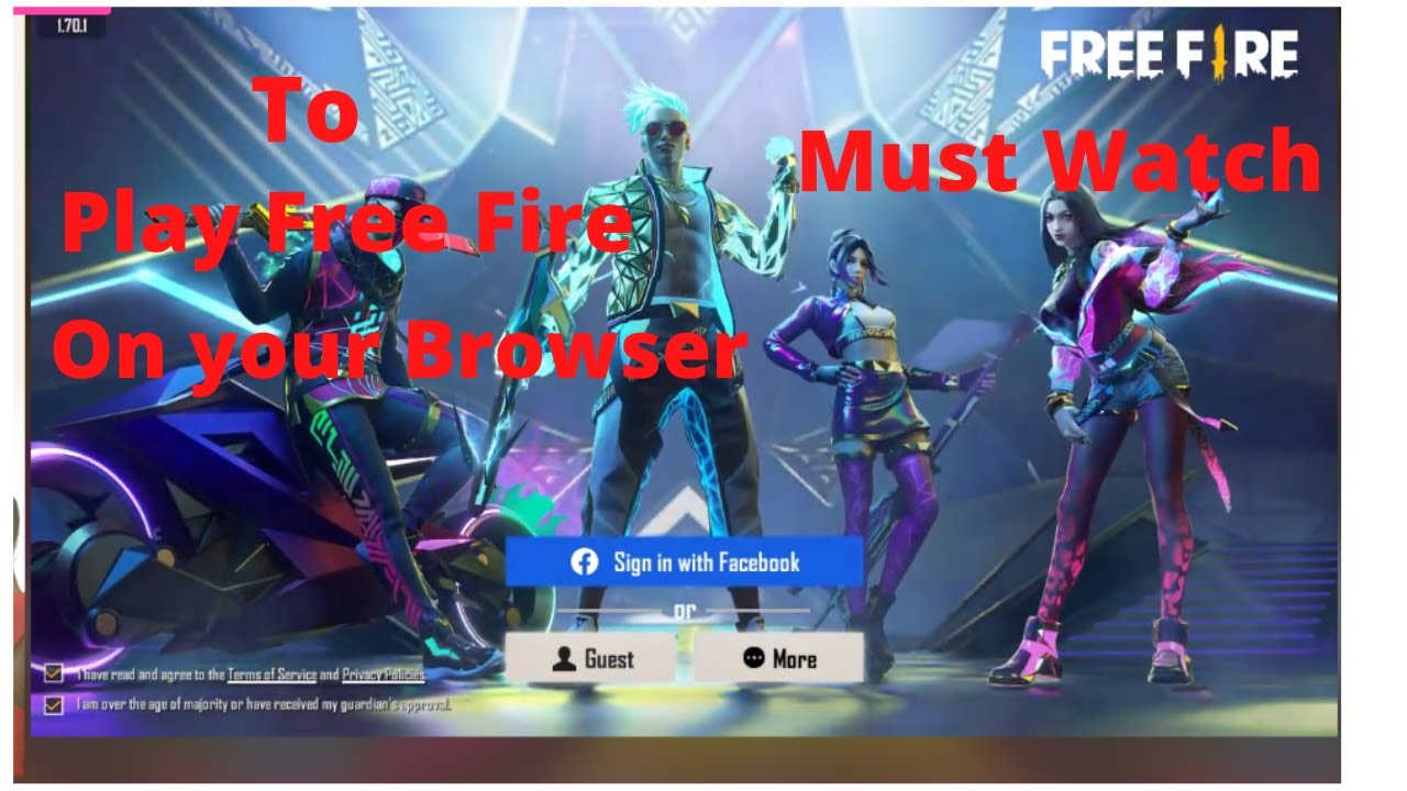 How to Play Free fire on your browser - YouTube