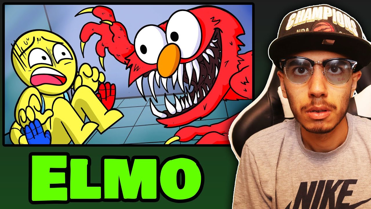 PLAYER vs. ELMO MOD?! (Poppy Playtime Animation) | Reaction! - YouTube