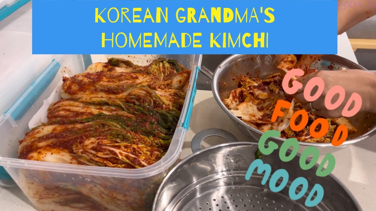 Korean Mother-in-Law Made Kimchi | Homemade Kimchi | Kimchi is Life ...