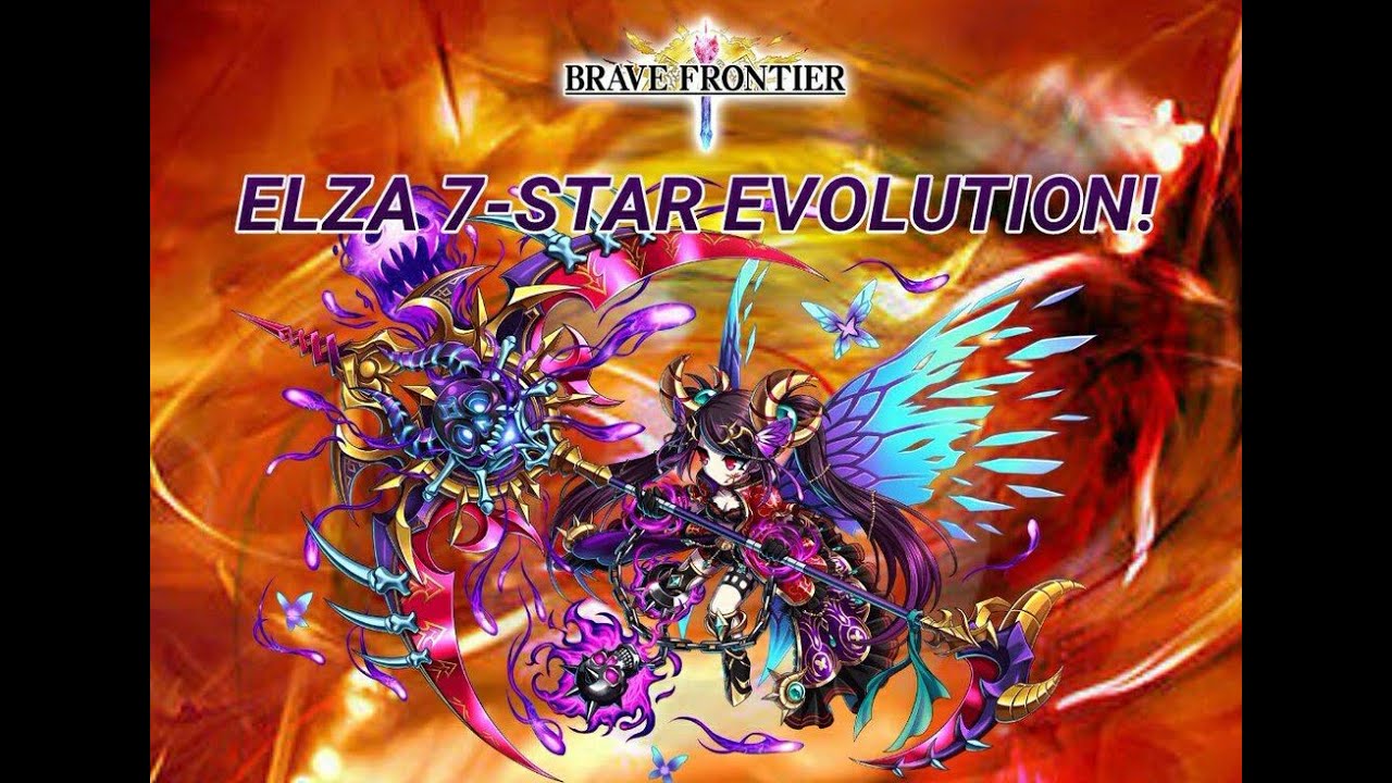 Brave Frontier - Elza 7★ Evolution! - YouTube