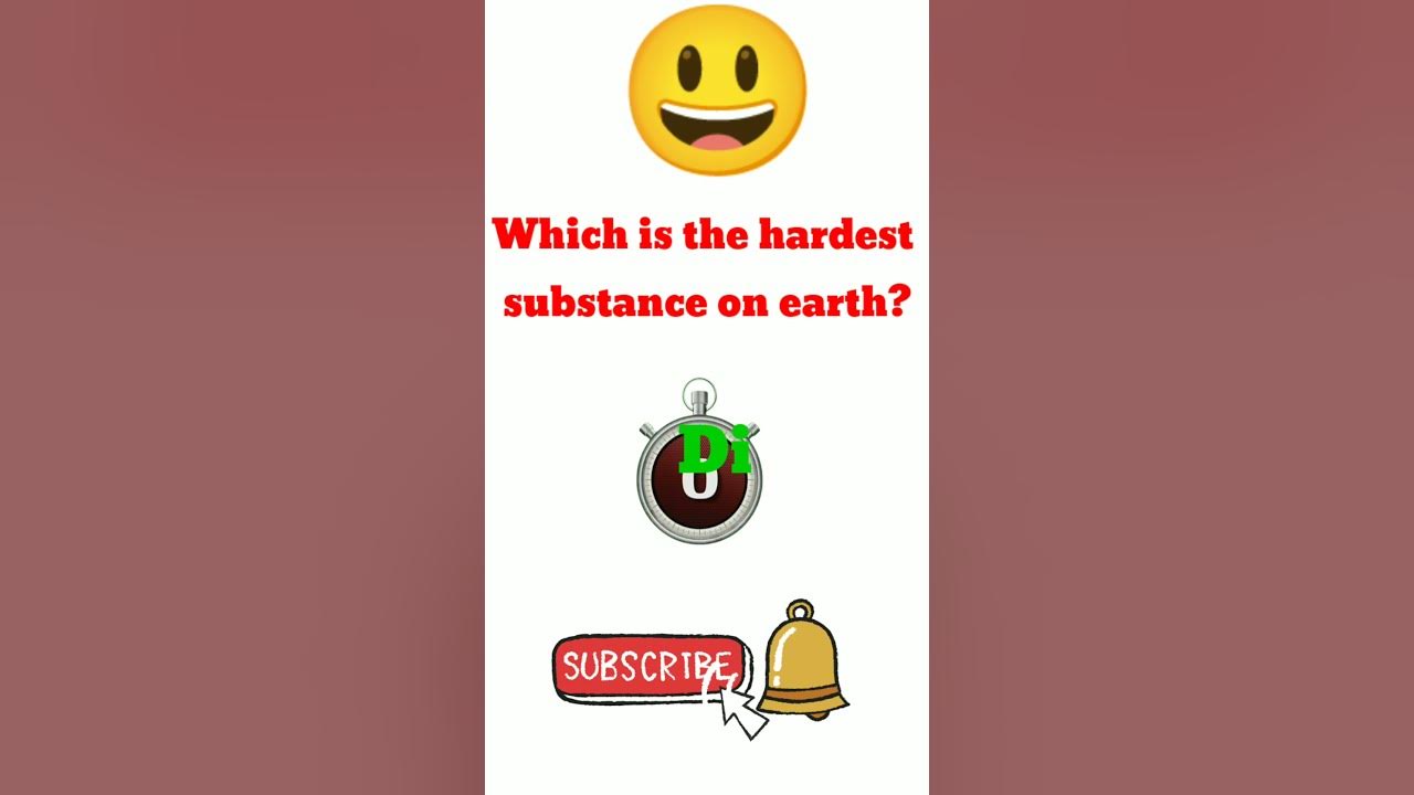 Which Is The Hardest Substance On Earth YouTube which-is-the-hardest-substance-on-earth-youtube