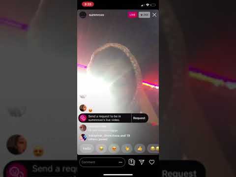 Summrs insta live 1/12 (he’s not dead) @summrsxo
