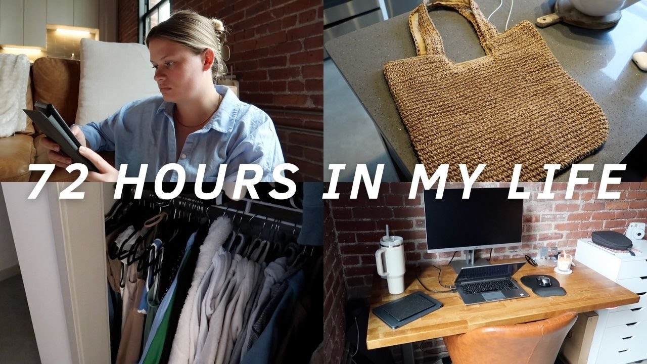 WEEKLY NYC VLOG: New WFH Set-Up, June Books, Summer Closet Clean Out ...