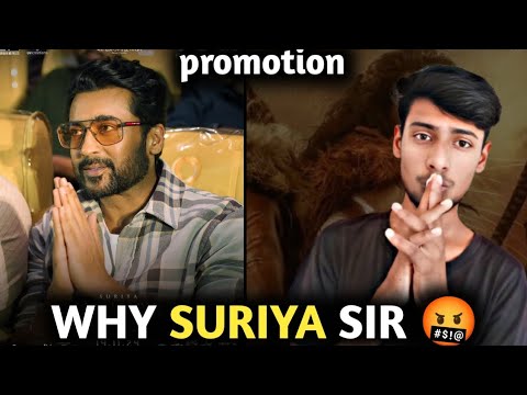 Why Suriya Sir 🤬 ! PAN India Movie Kanguwa Promotion - Actor Suriya ...