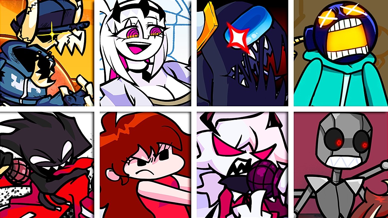 Genocide But Everyone Sings It 🎤 (FNF Different Characters Sings ...