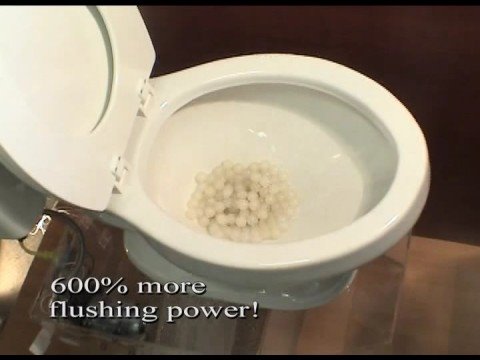 Magic Flush Toilet by Whitehaus - YouTube