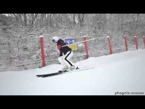 휘팍ㅣ알파인 스키 라이딩 ㅣAlpine skiing riding - YouTube