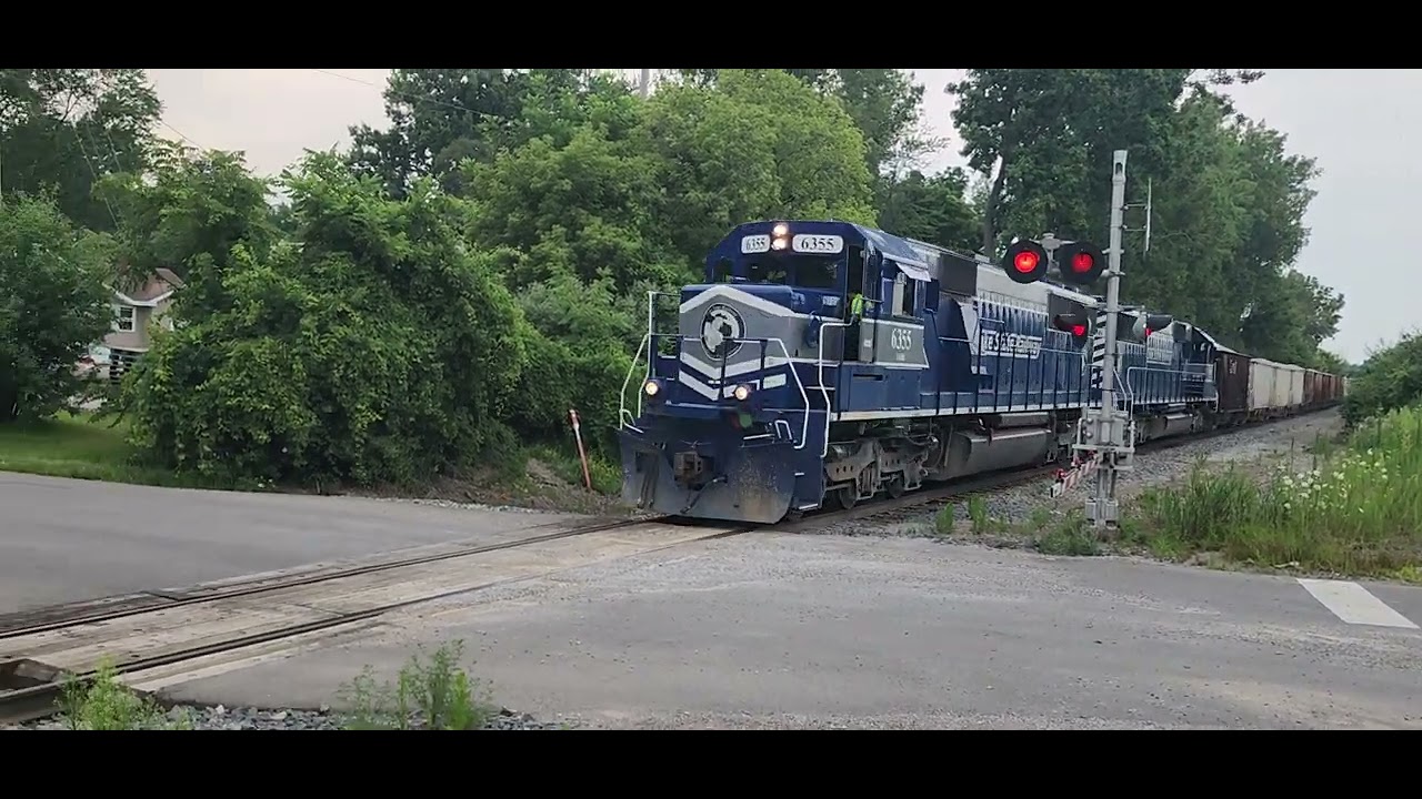 LSRC 6355 & LSRC 6356 Southbound Saginaw & Bridgeport - YouTube