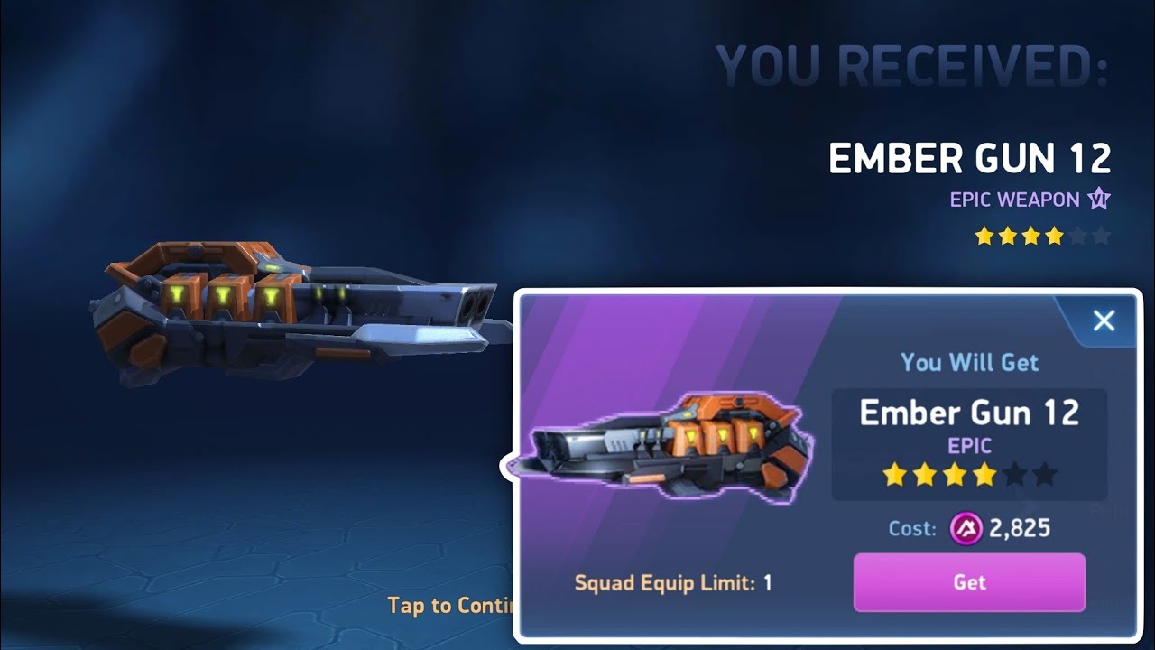 Finally Unlocked Ember Gun 12 in Mech Arena 😱😱 - YouTube
