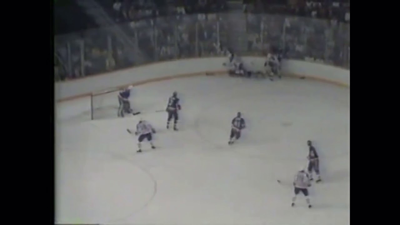 Duane Sutter vs. Oilers Fan 1984 Stanley Cup Final - YouTube