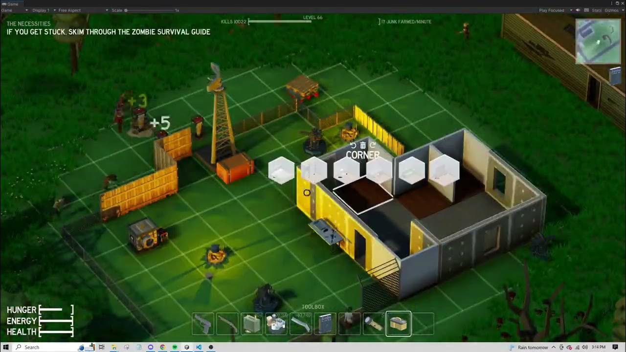 1 Day Building on Dead Unending 🧟#deadunending #basebuilding #indiegame #timelapse - YouTube