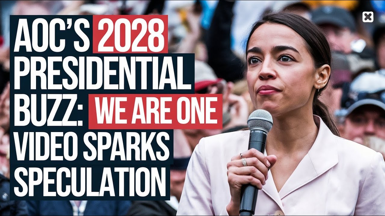 AOC's 2028 Presidential Buzz: 'We Are One' Video Sparks Speculation ...