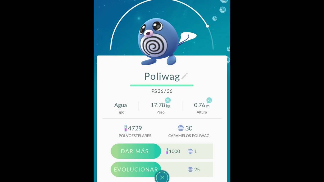 Pokemon Go ⚠ EvoluciÓn De Poliwag ⚠ Youtube