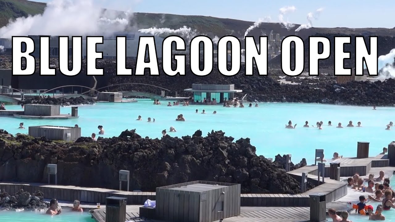 Blue Lagoon Reopens as Eruption Expected This Week in Iceland - YouTube