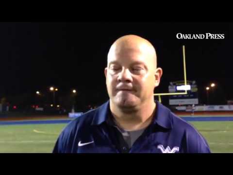 Waterford Mott coach Chris Fahr after loss at WL Central #mipzfootball ...