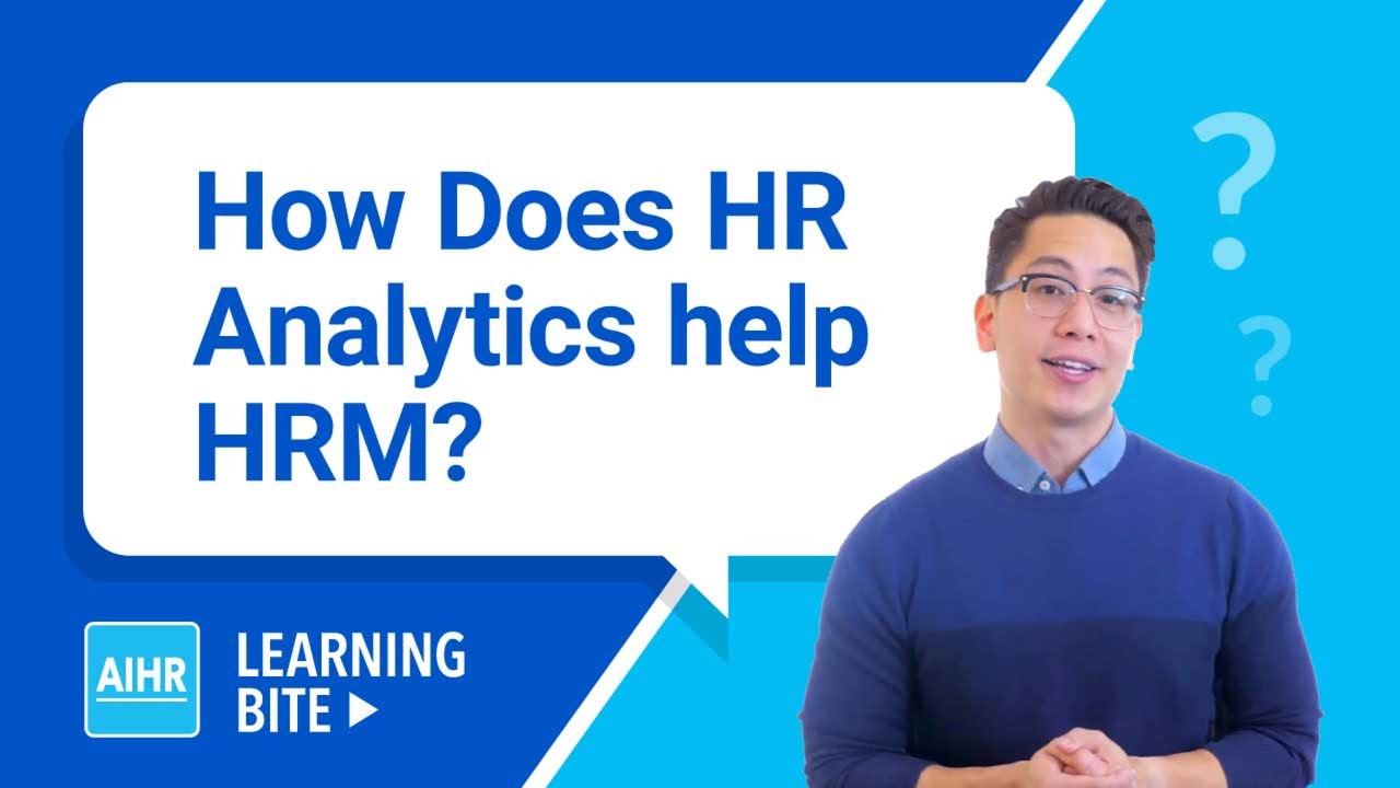 How Does Hr Analytics Help Hrm Aihr Learning Bite Youtube