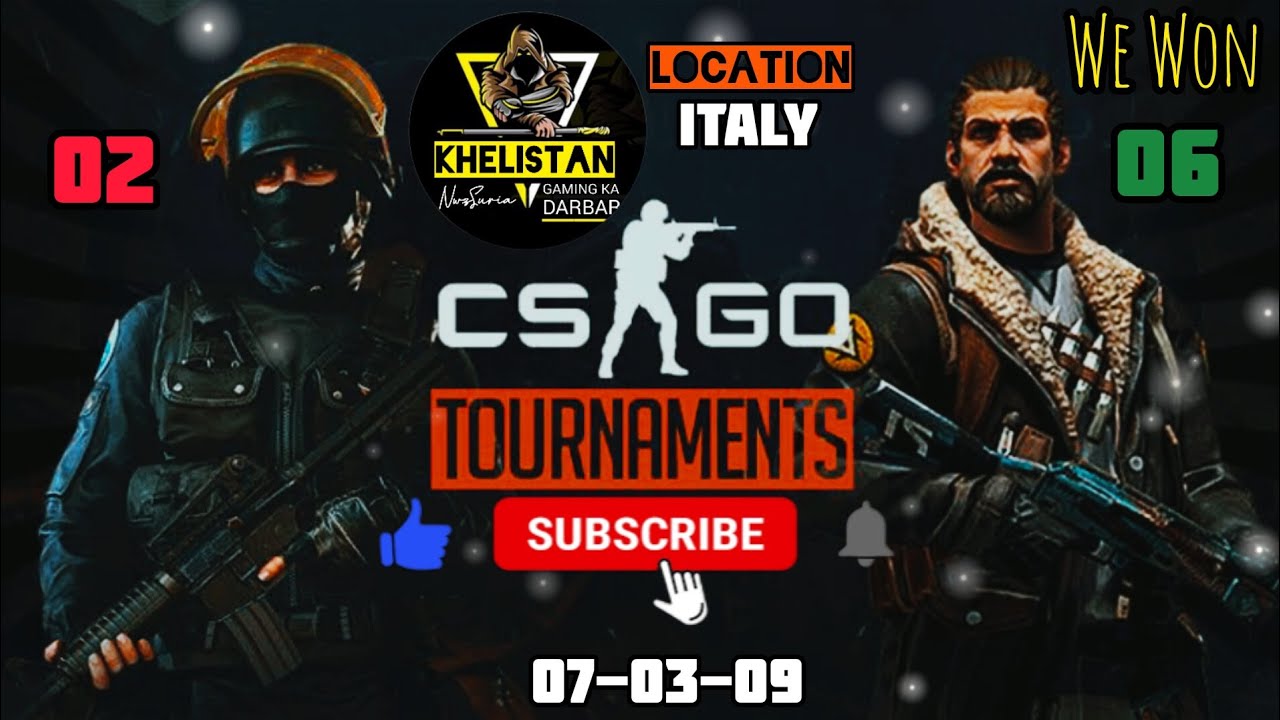 CSGO: Online Tournament Gameplay (Location ITALY) 07-03-09/02/06 - YouTube