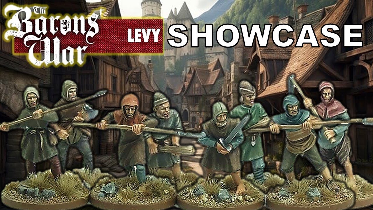 PEASANT LEVY Showcase - Footsore Miniatures - YouTube
