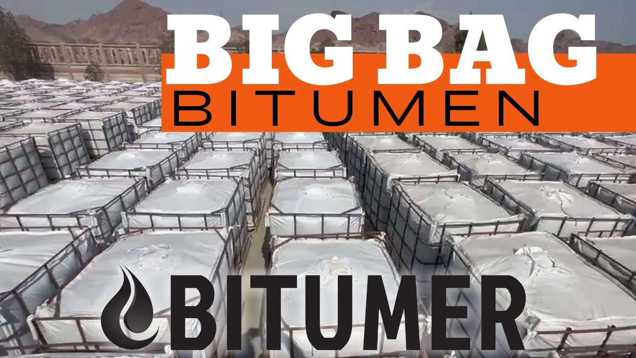 Bitumer. BIG BAG bitumen grade 50/70 and 60/90 - YouTube